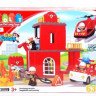 Конструктор JDLT 5155 Пожарная станция 63 детали купить в Киеве и Украине