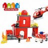 Конструктор JDLT 5155 Пожарная станция 63 детали купить в Киеве и Украине